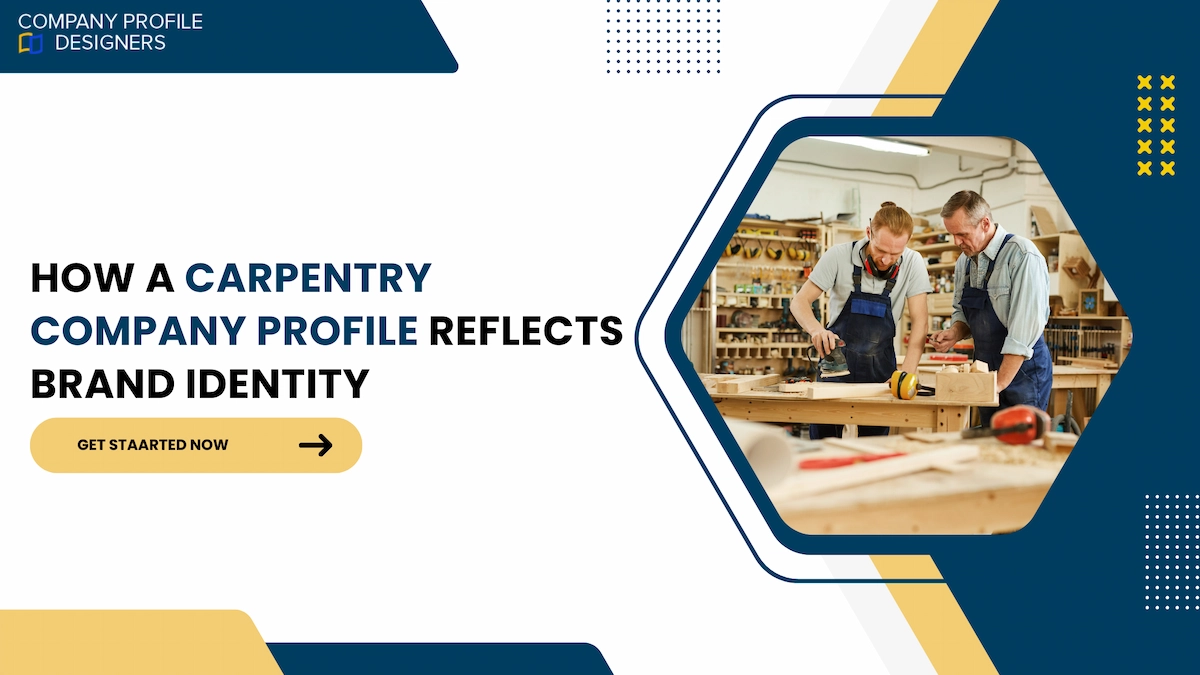 Expert Carpentry Company Profile Design Services
